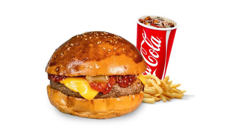 BIG CHEESE BURGER MENÜ - Packet Burger