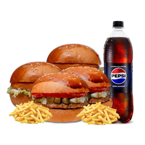 Menü Sınırsız - Packet Burger