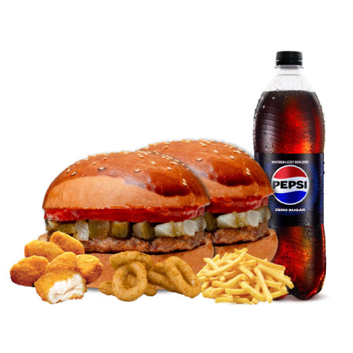 Menü Sınırsız - Packet Burger